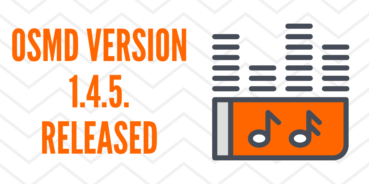 OSMD Starts the year with a new update - Open Sheet Music Display