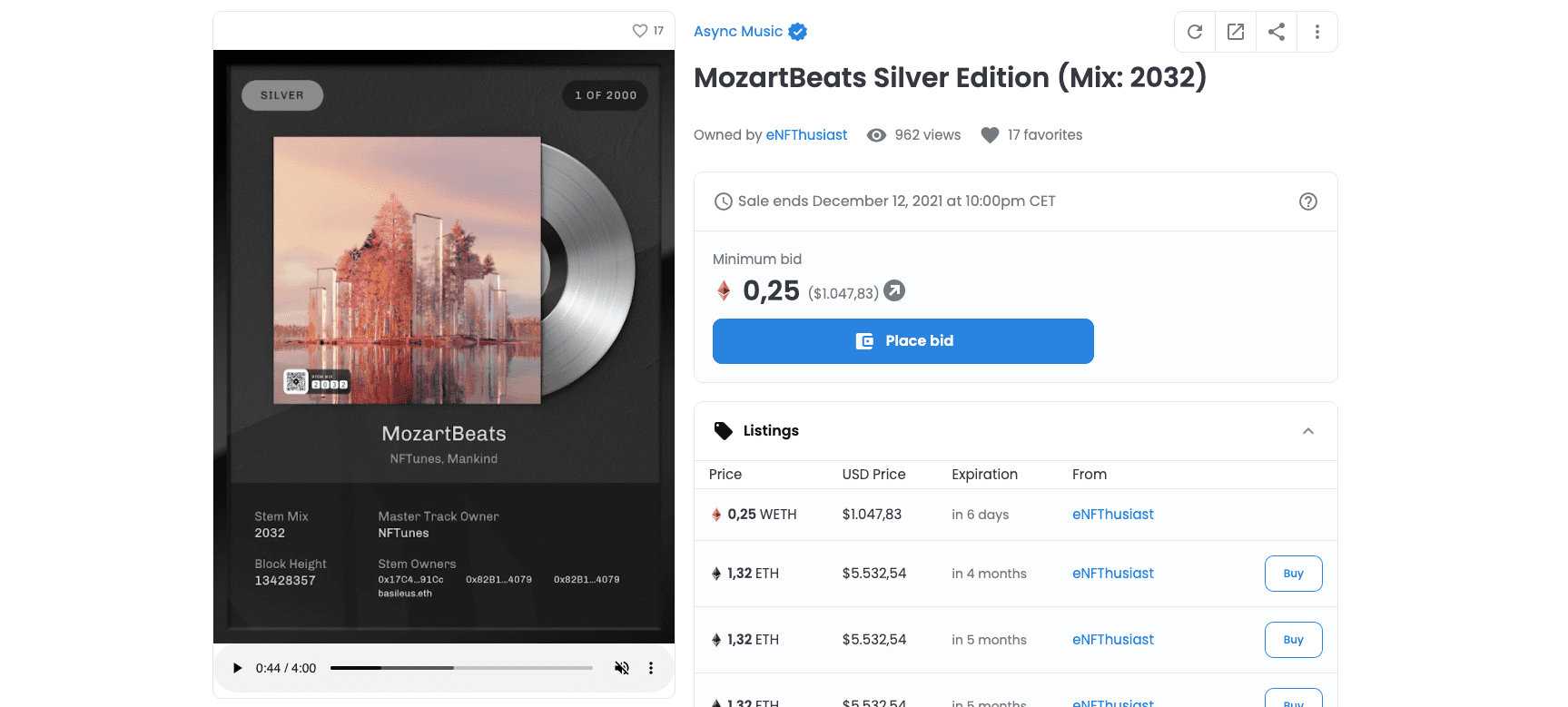 10 ideas for NFTs in (classical) music today - Open Sheet Music Display