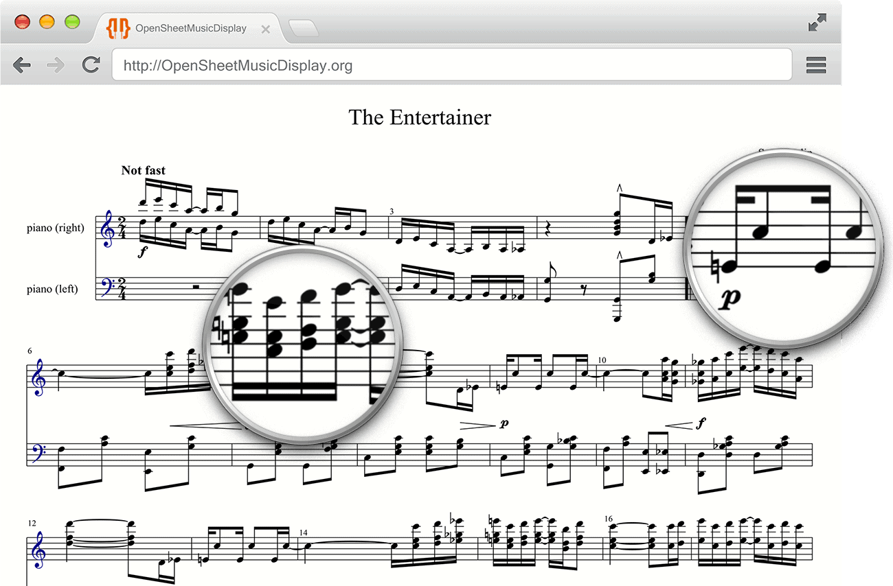 About - Open Sheet Music Display